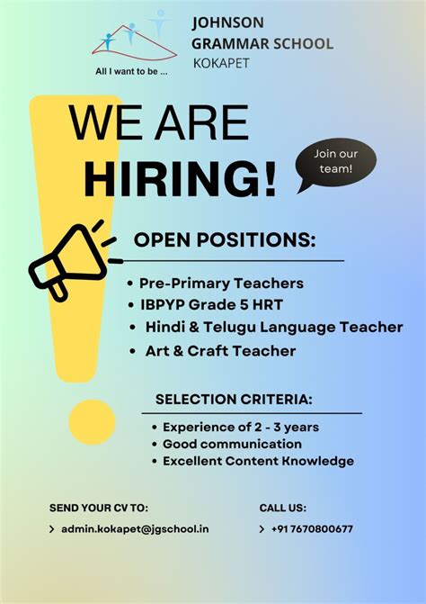 Rashmi Sujith On Linkedin Hiringimmediately Hiringalert Hiring Hiringnow Teacherjobs