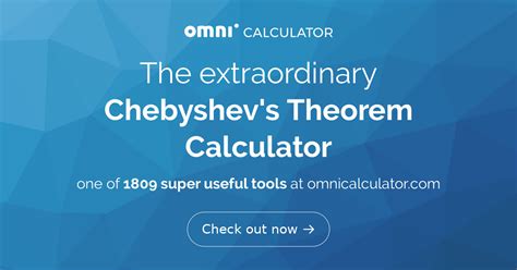 Chebyshevs Theorem Calculator
