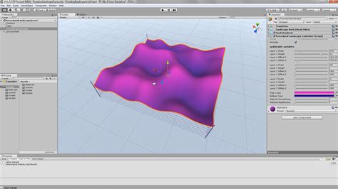 Procedural Landscape Made In Unity D Konstantinos Sfikas