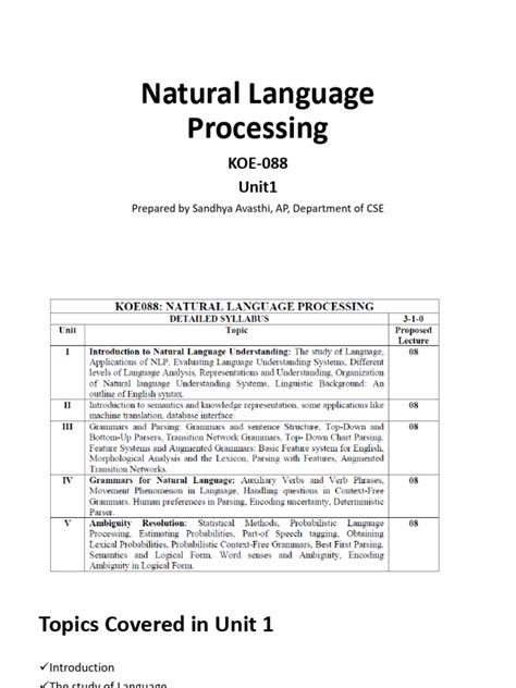 nlp unit 1 notes pdf word semantics
