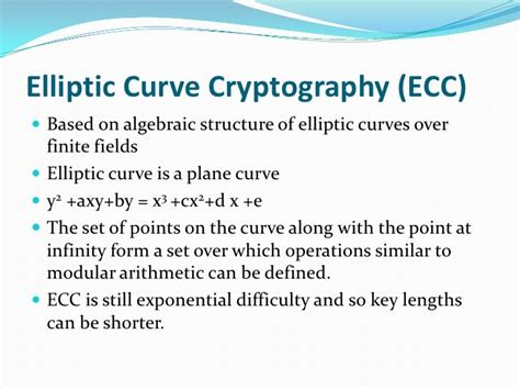 public key algorithms
