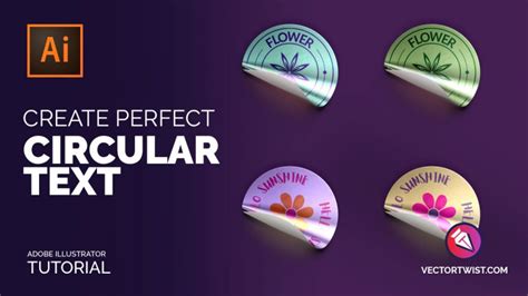 Create Perfect Circular Type In Illustrator Vectortwist