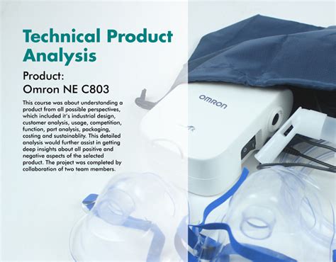 Technical Product Analysis Of Compressor Nebulizer On Behance