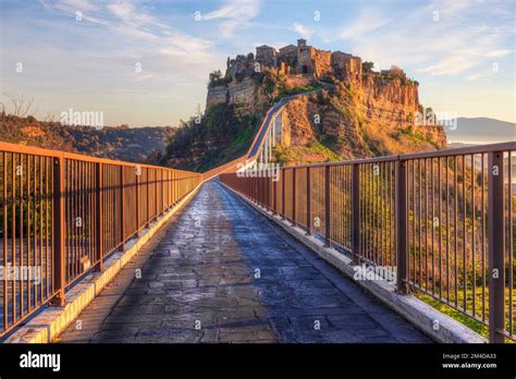 Civita Di Bagnoregio Viterbo Lazio Italy Stock Photo Alamy