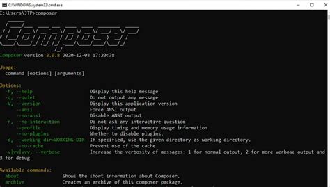 Comment Installer Composer Sur Windows Tutoriel Php