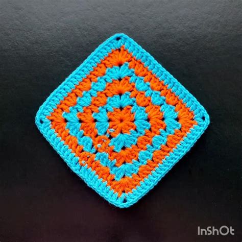 Granny Square Pattern Crochet Granny Square Pattern Crochet Granny Square Pdf Crochet Granny