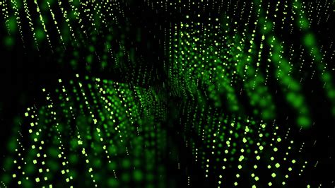 Hypnotic Particle Flows With Light Effect Design Luminous Particles Move In Streams With Light