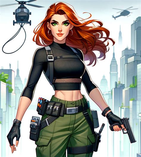 Kim Possible Character Design 4 By Quantumreel On Deviantart