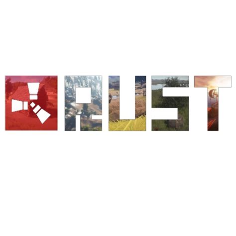 Rust Game Logo By Tedefred Redbubble