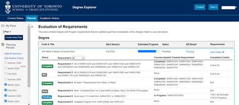 Degree Explorer Factor Inwentash Faculty Of Social Work