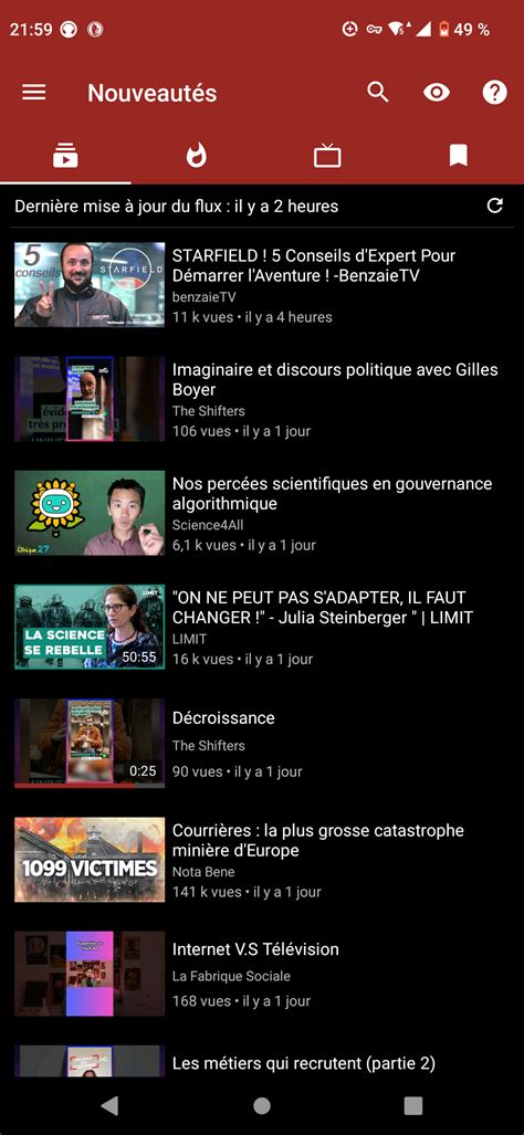 Video Duration Not Shown On Thumbnails In Subscription Feed · Issue 10402 · Teamnewpipenewpipe