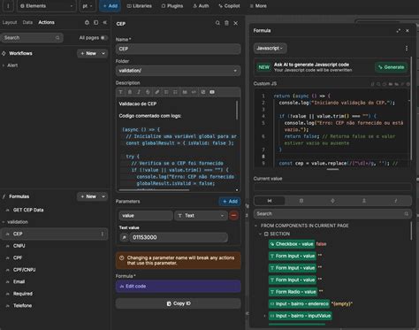 Formula Returns Undefined In Weweb While Console Logs Show Expected