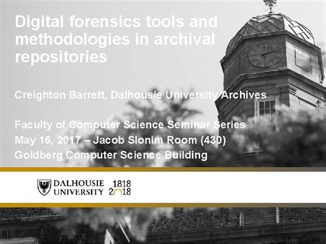digital forensics tools and methodologies in archival repositories