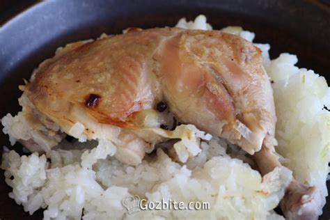 Пиле с бял ориз на фурна Гозбите