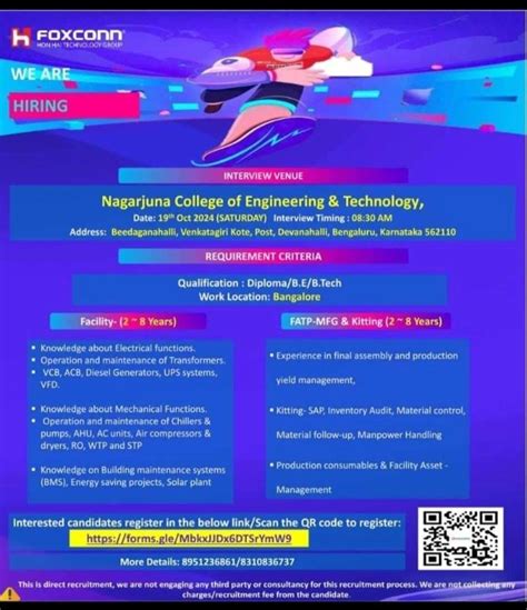 Syed Viqar Ahmed On Linkedin Job Opportunity With “foxconn Bangalore