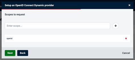 adding oidc provider adminui documentation