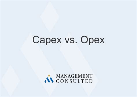 Capex Vs Opex Consulting Skills Training
