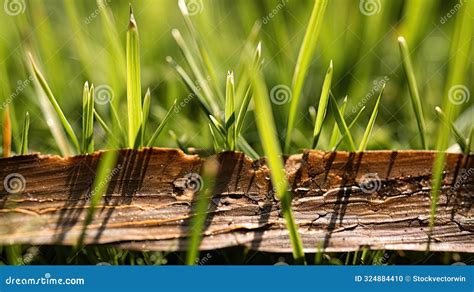 Grass Brown Patch Disease Stock Illustration Illustration Of Turf