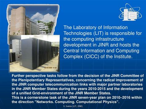 Ppt Perspectives Of Jinr Grid Infrastructure Powerpoint Presentation