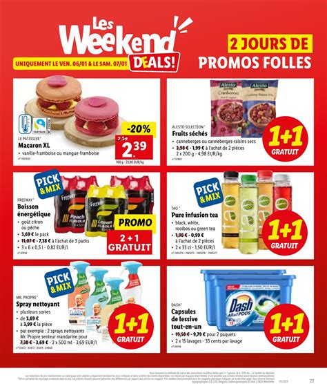 Lidl Folder Promotionnel Valable à partir du 02 01 au 07 01 Page n 25 belgique folders com