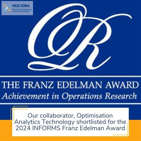 Iora Institute Of Operations Research And Analytics Institute Of Operations Research And