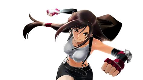 4k Miniskirt Gloves Suspenders Tifa Lockhart Final Fantasy Vii