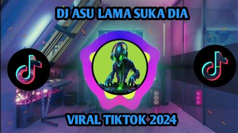 Dj Asu Lama Suka Dia Viral Tiktok Full Remix 2024 Youtube