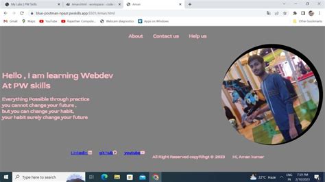 Aman Kumar On Linkedin Project For Practice Using Html And Css