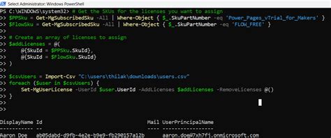 Assign Multiple Licenses Using Graph Powershell Easily