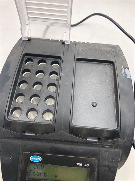 Hach Drb200 Drb 200 Digital Reactor Block Power Tested Only Ebay