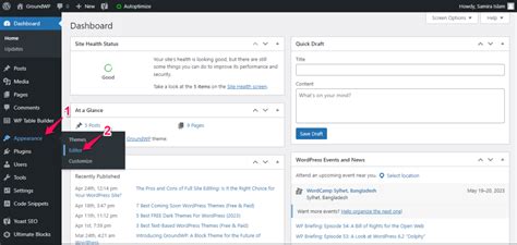how to add custom css to wordpress block themes groundwp