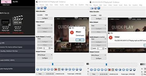 Recording Issues Using Nvenc Hevc Encoder Robs