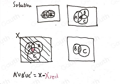 Solved Task 3 Illustrate The Events Using Venn Diagram Then Answer