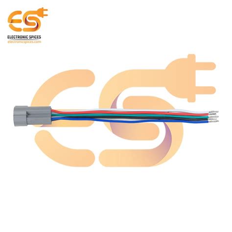 Buy 16mm 5 Pin Metal Push Button Switch Wire Socket Connector Pack Of 1 At Electronic