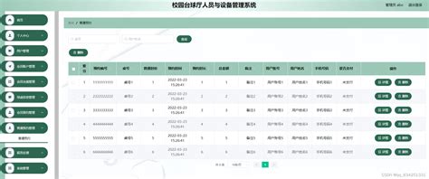 Springbootvue项目校园台球厅人员与设备管理系统桌球后台管理系统的项目 Csdn博客