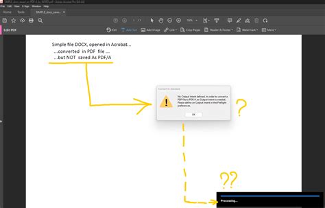 Re No Intent Of Defined Outputsinacrobat Pro Adobe Community