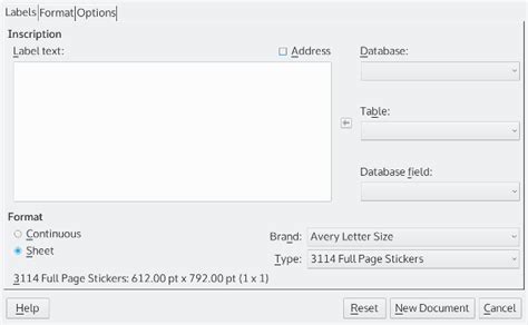 Adding Graphics To Labels Using Libreoffice Free Printable Labels Templates Label Design