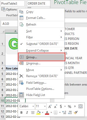 Group Sales By Weeks With Excel Pivot Tables MyExcelOnline