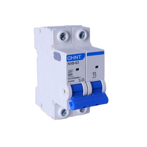 Cầu Dao Tự Động Mcb Chint Nxb 63 63a 6ka 2p Thiết Bị Điện Gia Khánh
