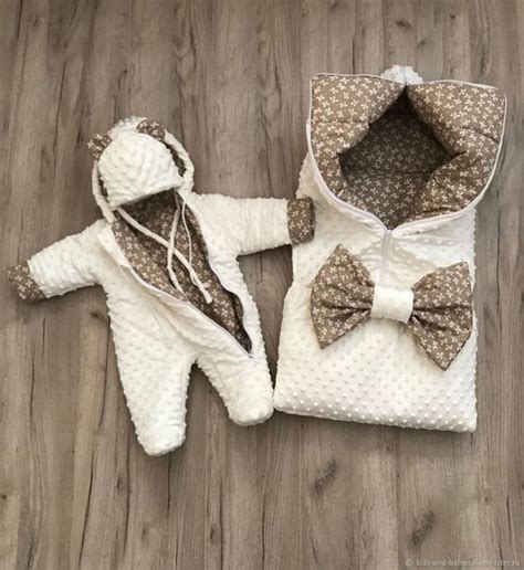 Комбинезон на выписку из 100 хлопка