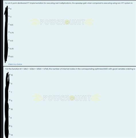 Solved For An 8 Point Distributed Fft Implementation For