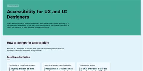 Ressources Daccessibilité Pour Ux Et Ui Designers Ideance Le Blog