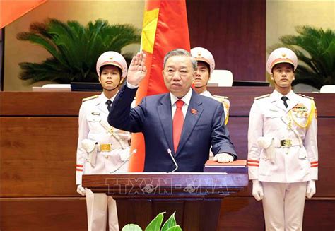 Lãnh đạo các nước gửi điện thư chúc mừng Chủ tịch nước Tô Lâm và Chủ