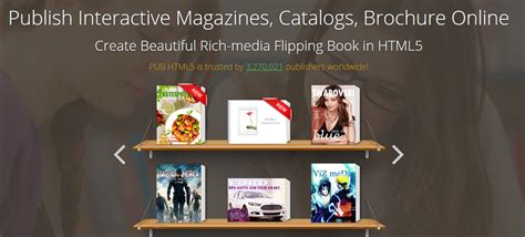 Pub Html5 Create Interactive Magazines Catalogs Brochure Online