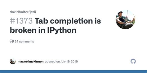 Tab Completion Is Broken In Ipython · Issue 1373 · Davidhalterjedi · Github