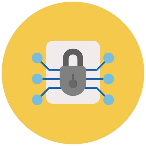 Premium Vector Encrypted Data Flat Illustration