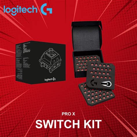 สวตช Logitech G Pro X Switch Kit ประกนศนย ป Shopee Thailand
