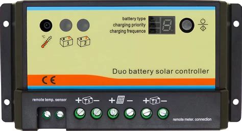 Epsolar Dual Battery Solar Charge Controller 20a 12v 24v Auto