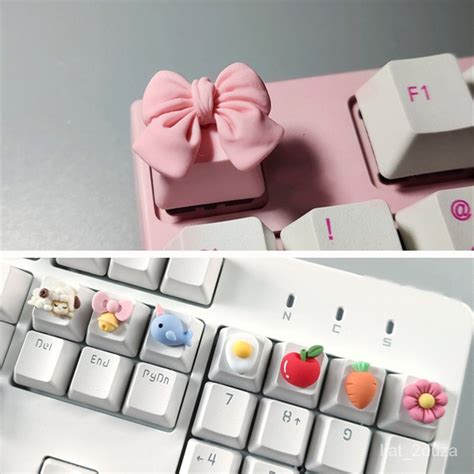 Jual Cartoon Cute DIY Keycaps Esc Mechanical Keyboard Caps Cherry Mx Lovely Personalized Custom