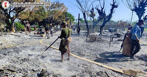 Dvb ချောင်းဦးမြို့နယ်တွင် ပြည်သူ ၁ ဦးကို စစ်တပ်က သတ်ဖြတ်ပြီး ရွာ ၁ ရ